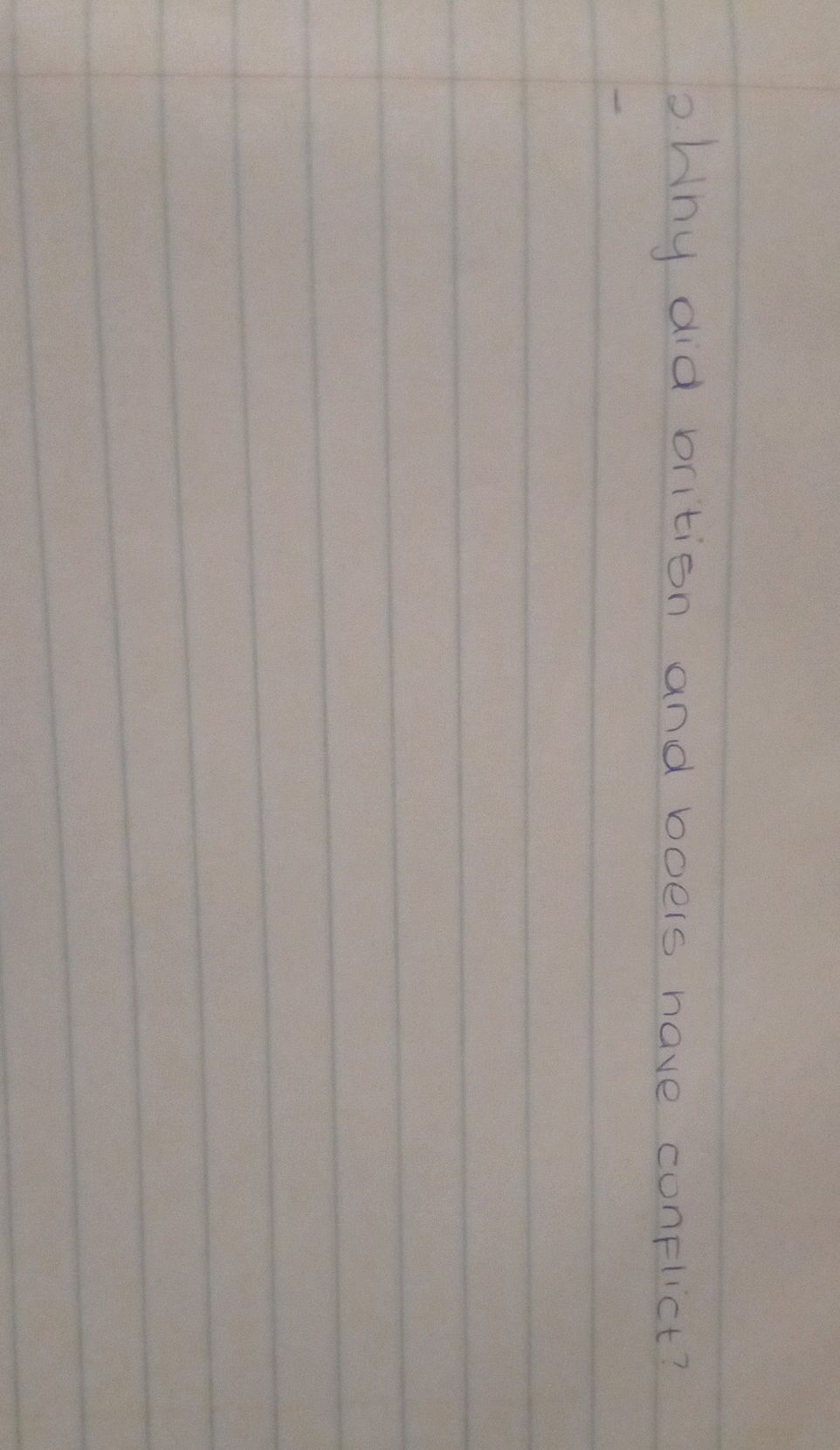 Causes of the Boer War: British vs. Boers | StudyX