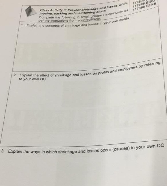1. Explain the concepts of shrinkage and | StudyX