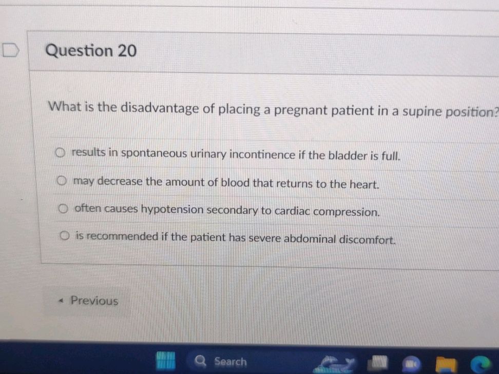 What is the disadvantage of placing a | StudyX