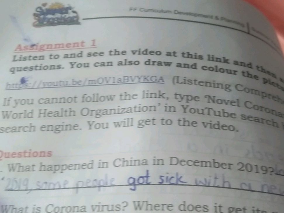 1. What happened in China in December 2019? | StudyX