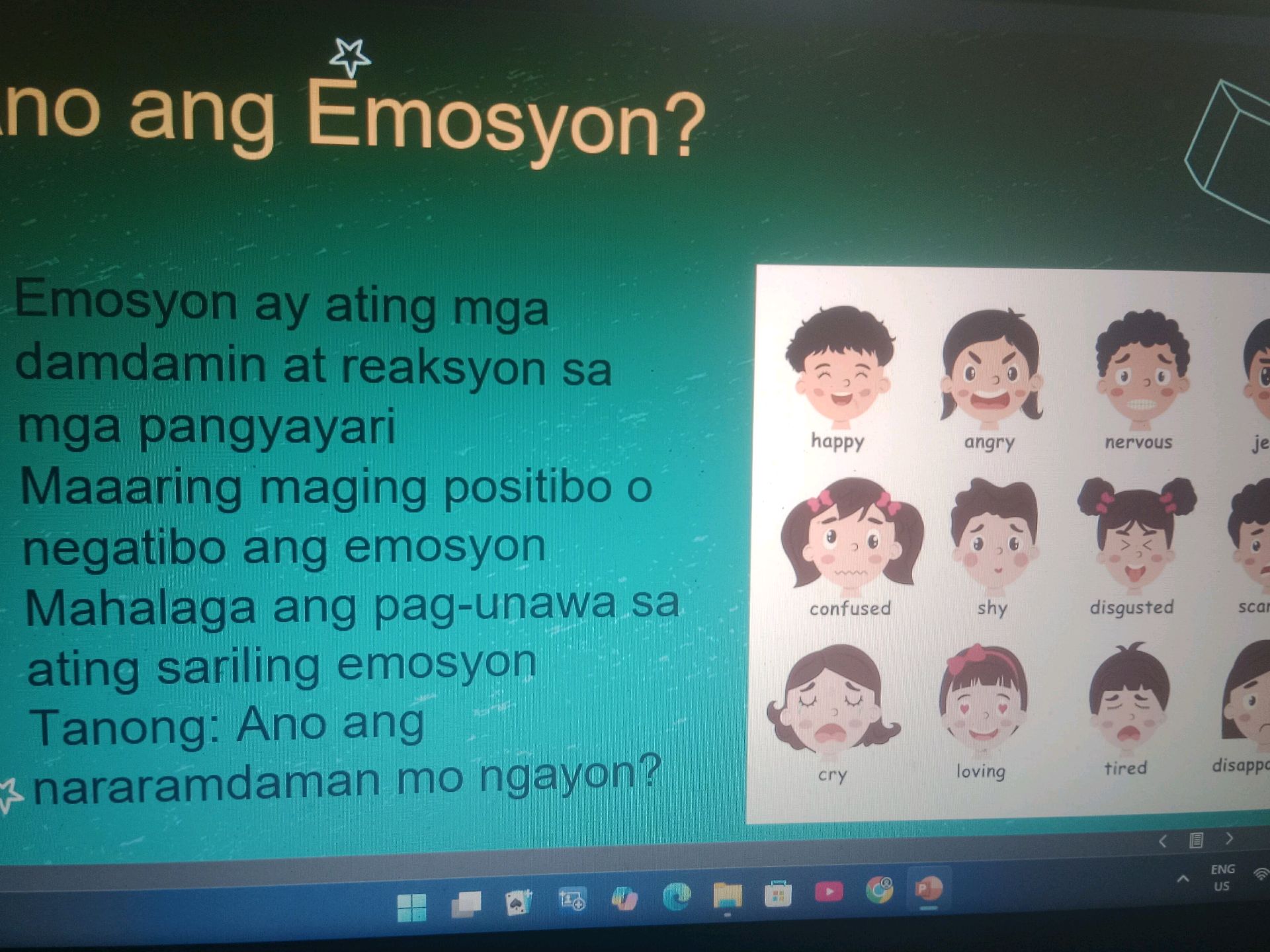 no ang Emosyon? Emosyon ay ating mga | StudyX
