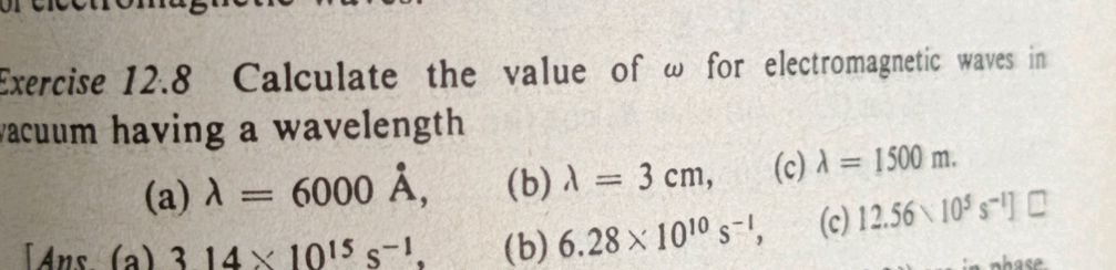 Exercise 12.8 Calculate the value of \( \) | StudyX
