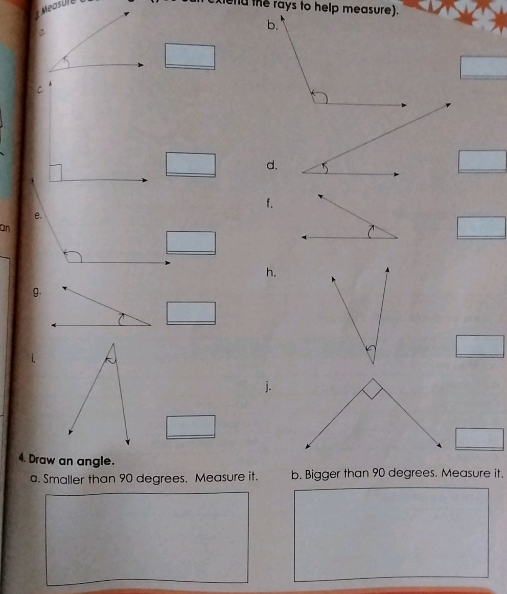 Measure each angle. (You can extend the rays | StudyX