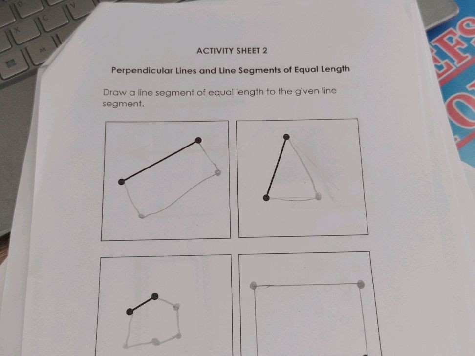 ACTIVITY SHEET 2 Perpendicular Lines and | StudyX