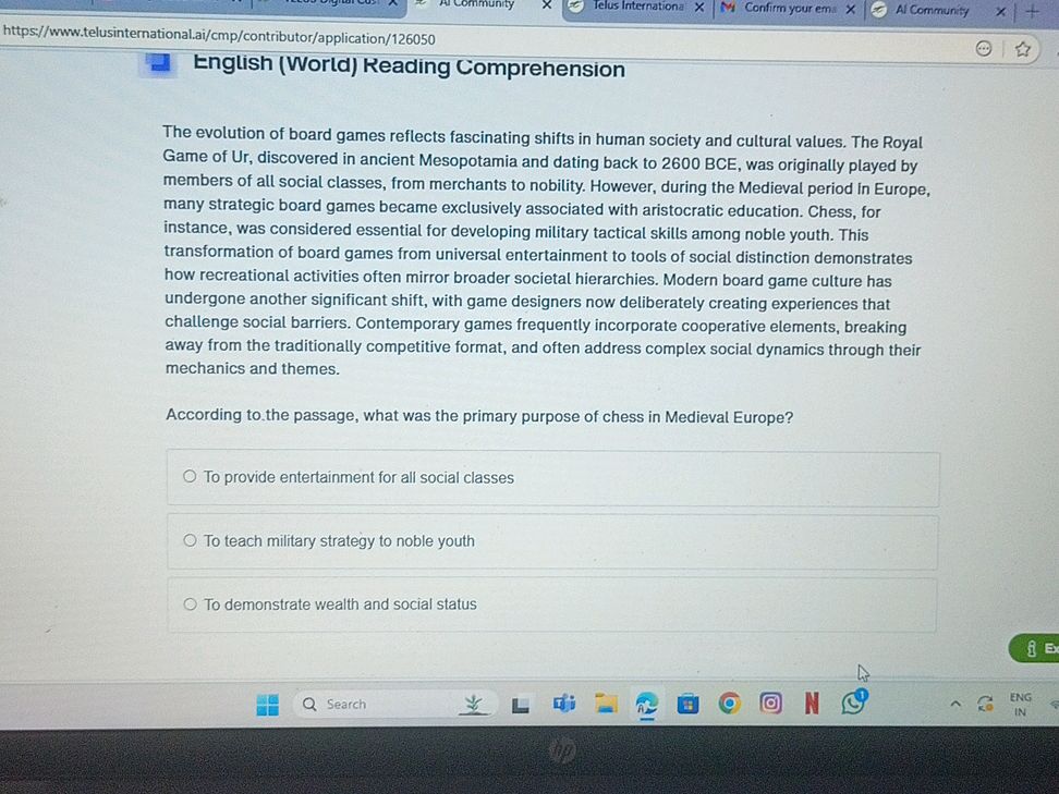 According to the passage, what was the | StudyX