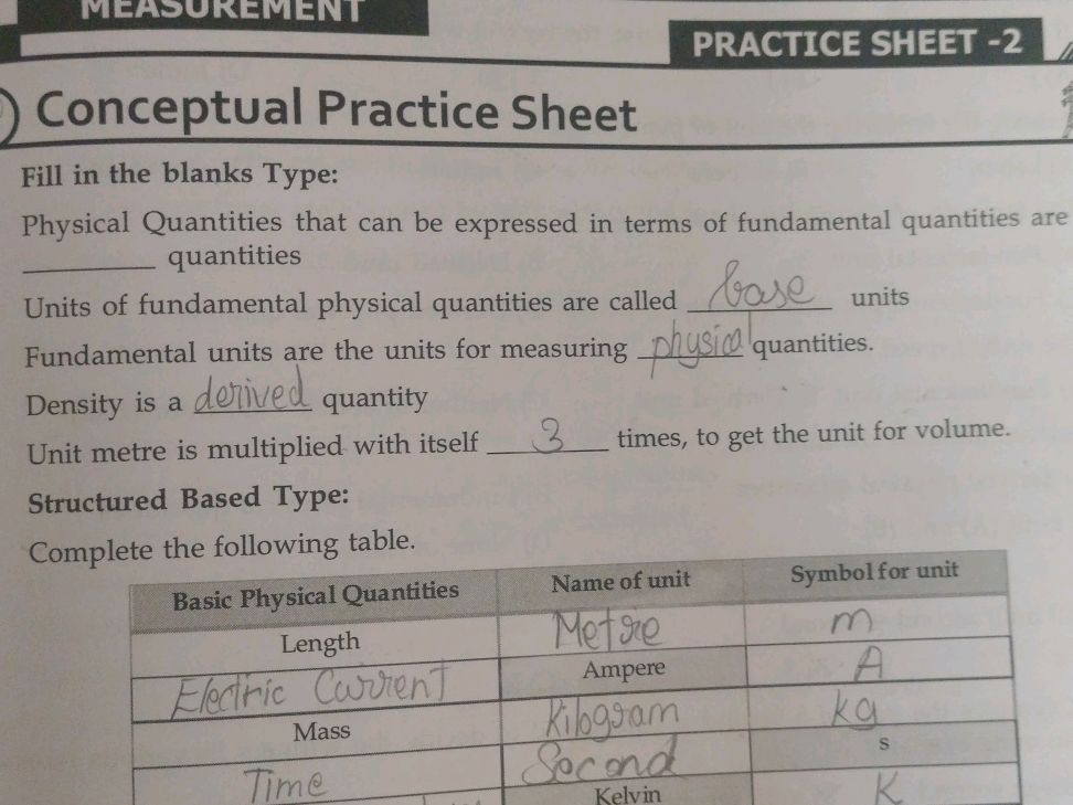 Fill in the blanks Type: Physical | StudyX