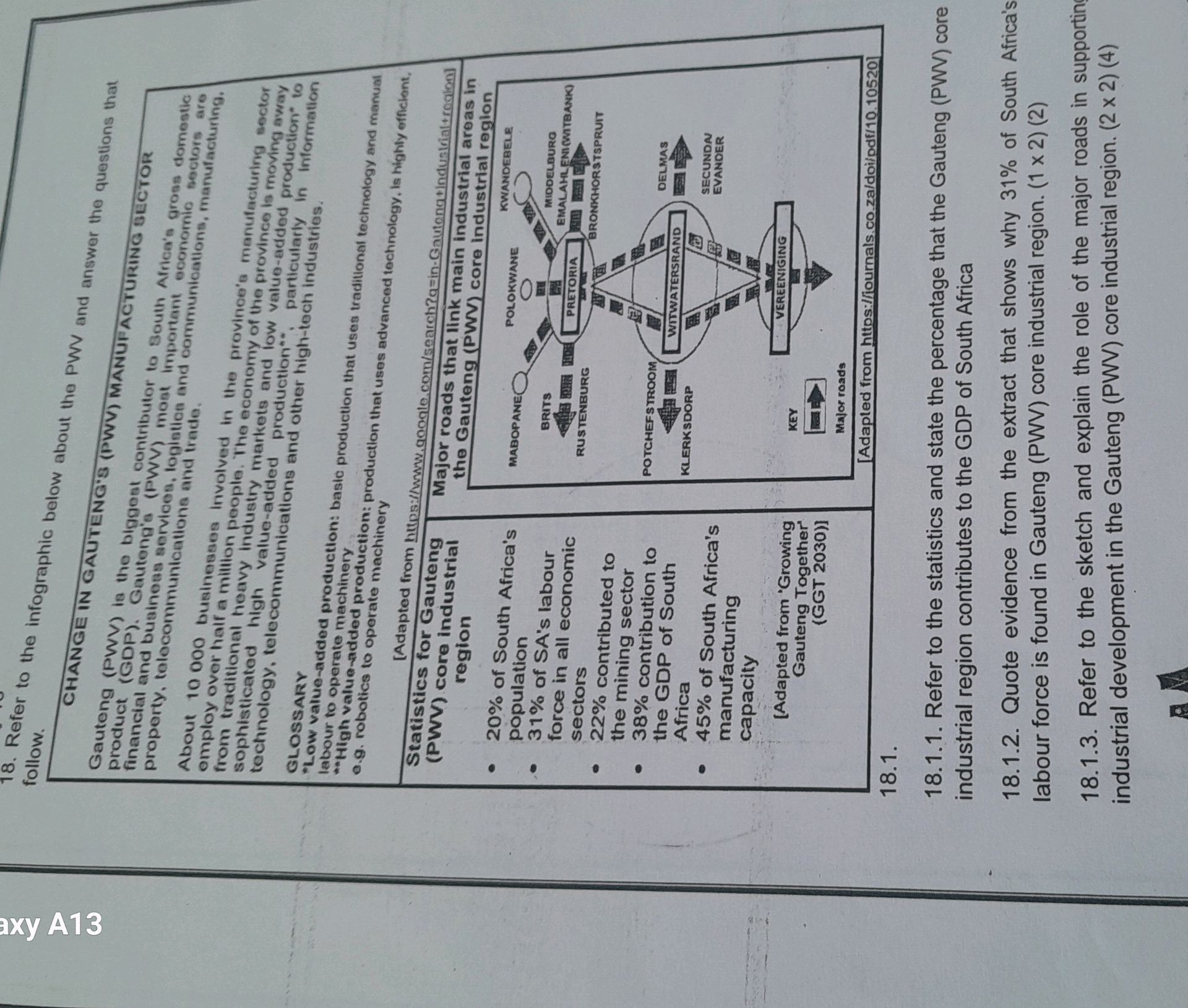 18. Refer to the infographic below about | StudyX