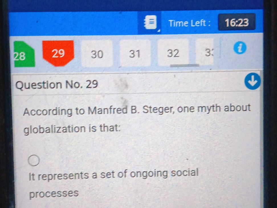 Question No. 29 According to Manfred B. | StudyX