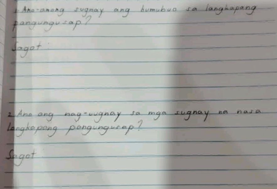 1. Ano-anong sugnay ang bumubuo sa | StudyX