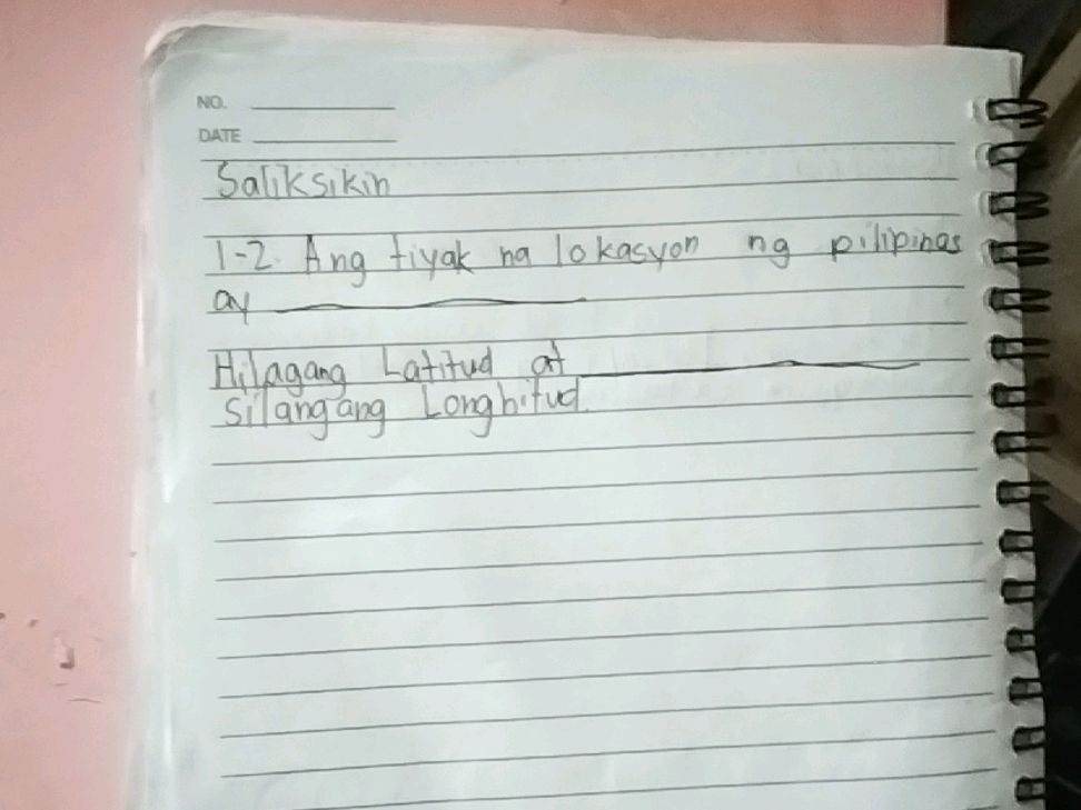 1-2. Ang tiyak na lokasyon ng pilipinas ay | StudyX