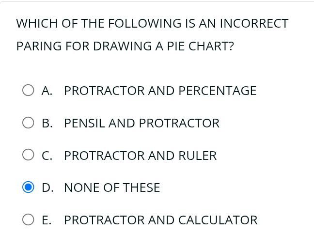 WHICH OF THE FOLLOWING IS AN INCORRECT | StudyX