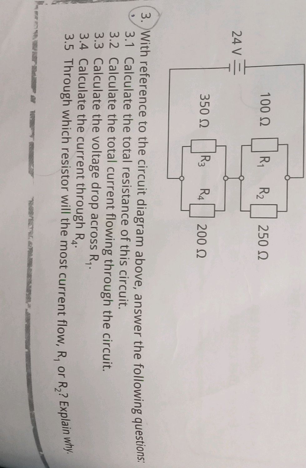 3. With reference to the circuit diagram | StudyX