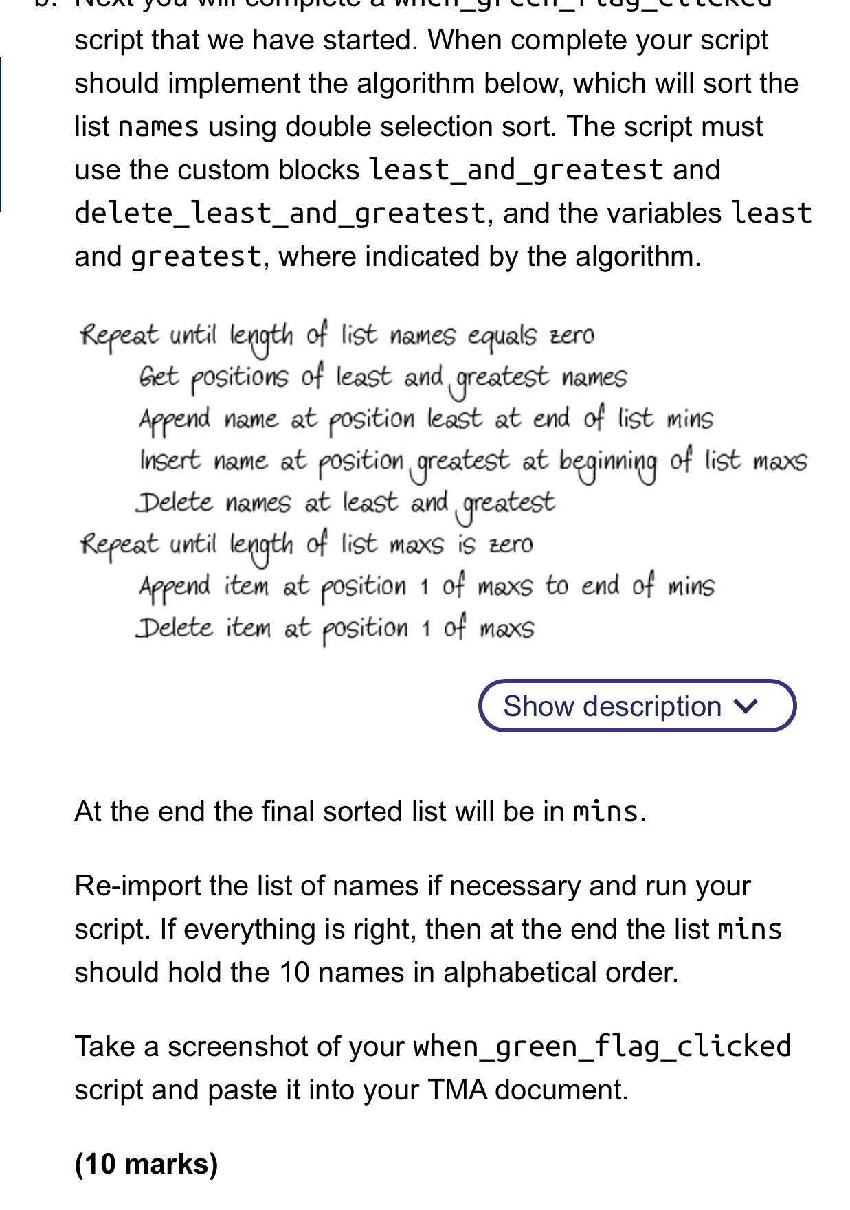 Next you will complete a | StudyX