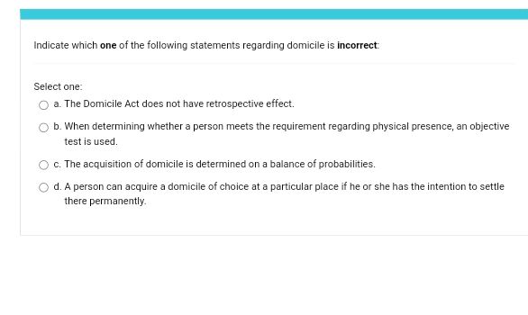 Indicate which one of the following | StudyX