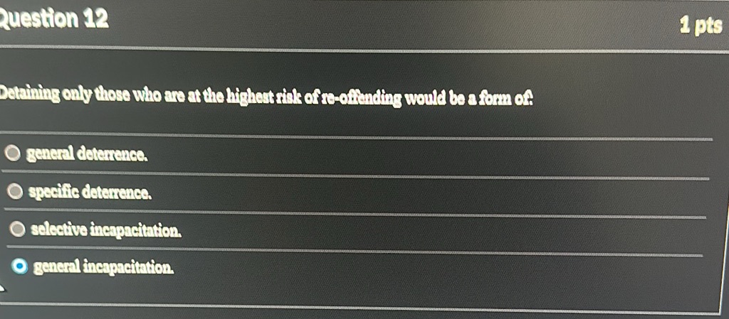Detaining only those who are at the highest | StudyX