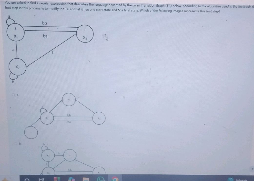 You are asked to find a regular expression | StudyX