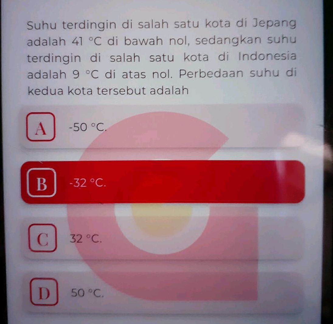 Suhu terdingin di salah satu kota di Jepang | StudyX