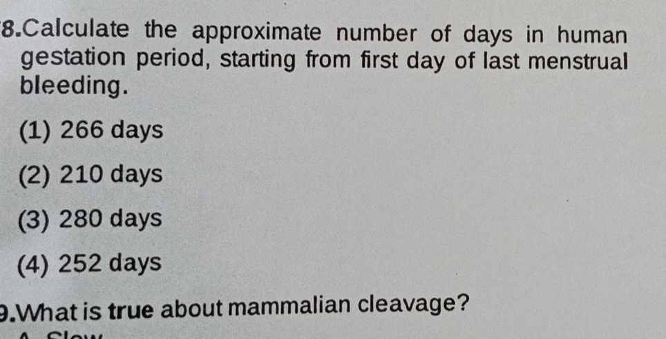 8. Calculate the approximate number of days | StudyX