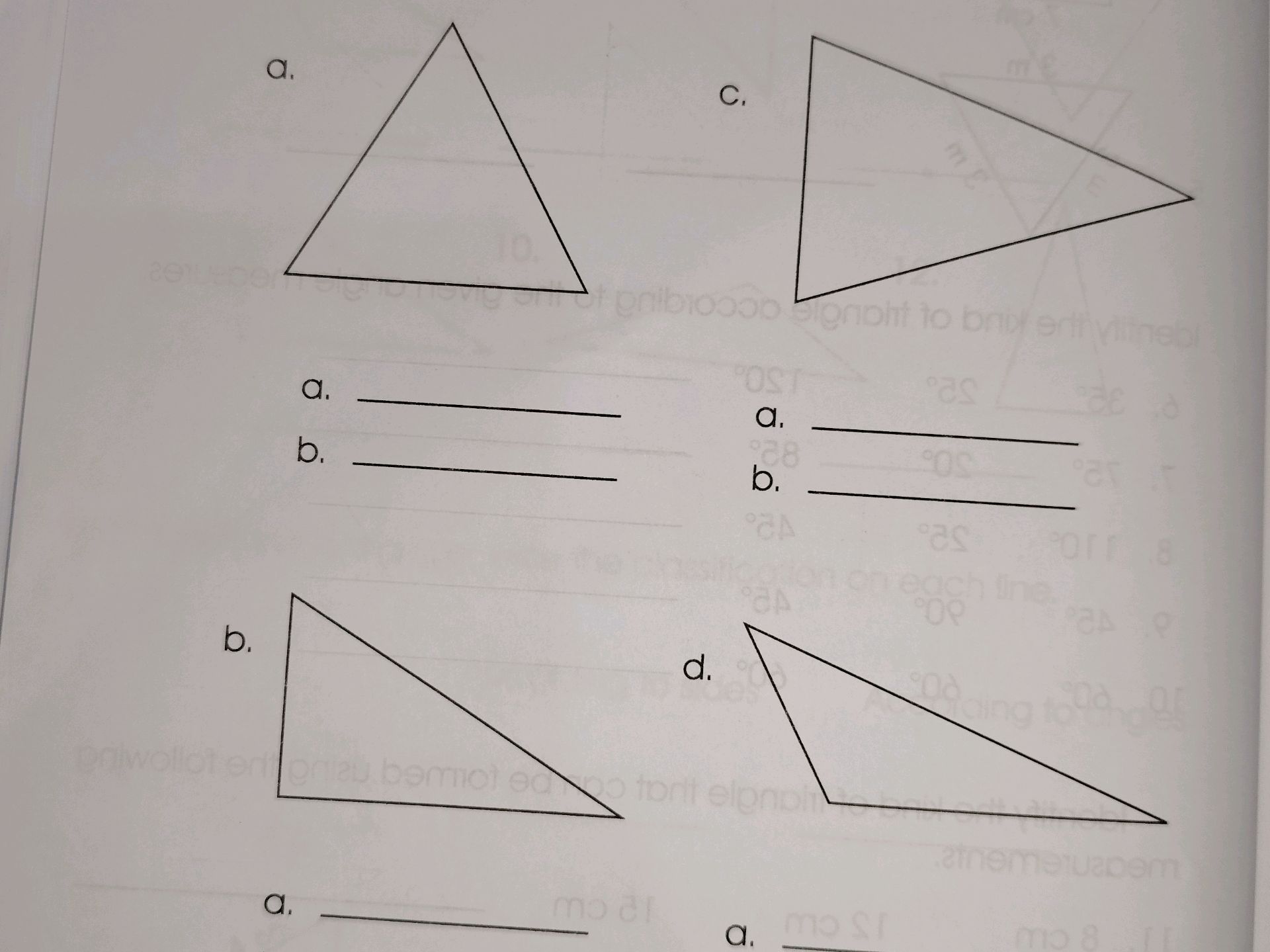 Identifying Triangles Based on Angles | StudyX