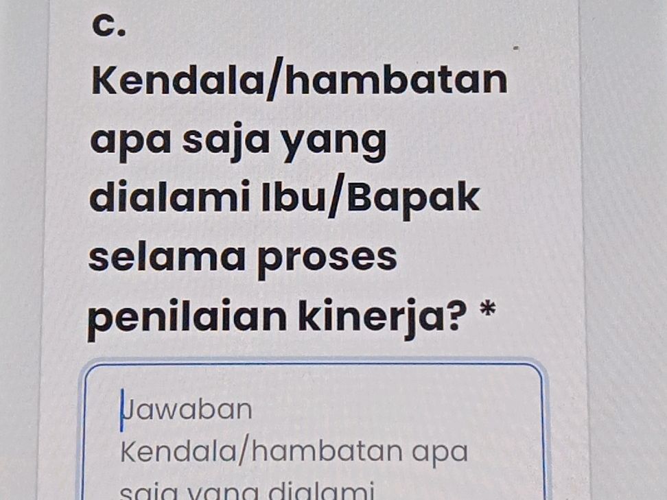 c. Kendala/hambatan apa saja yang dialami | StudyX