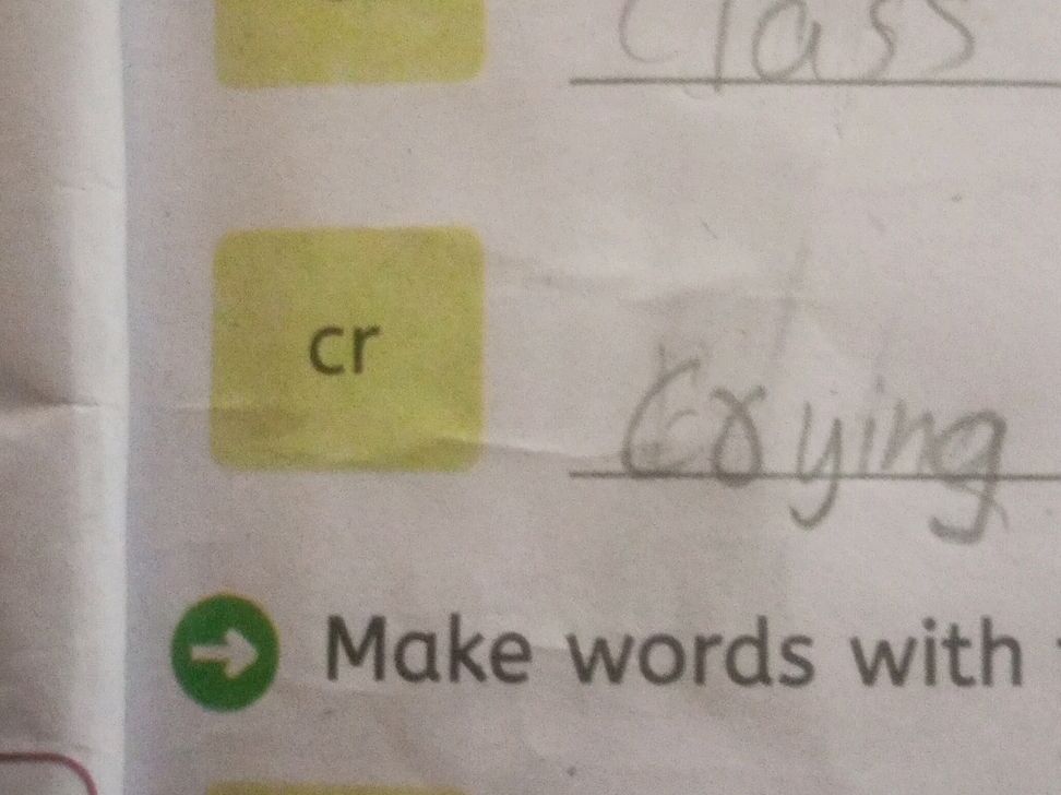 Making words with letters | StudyX