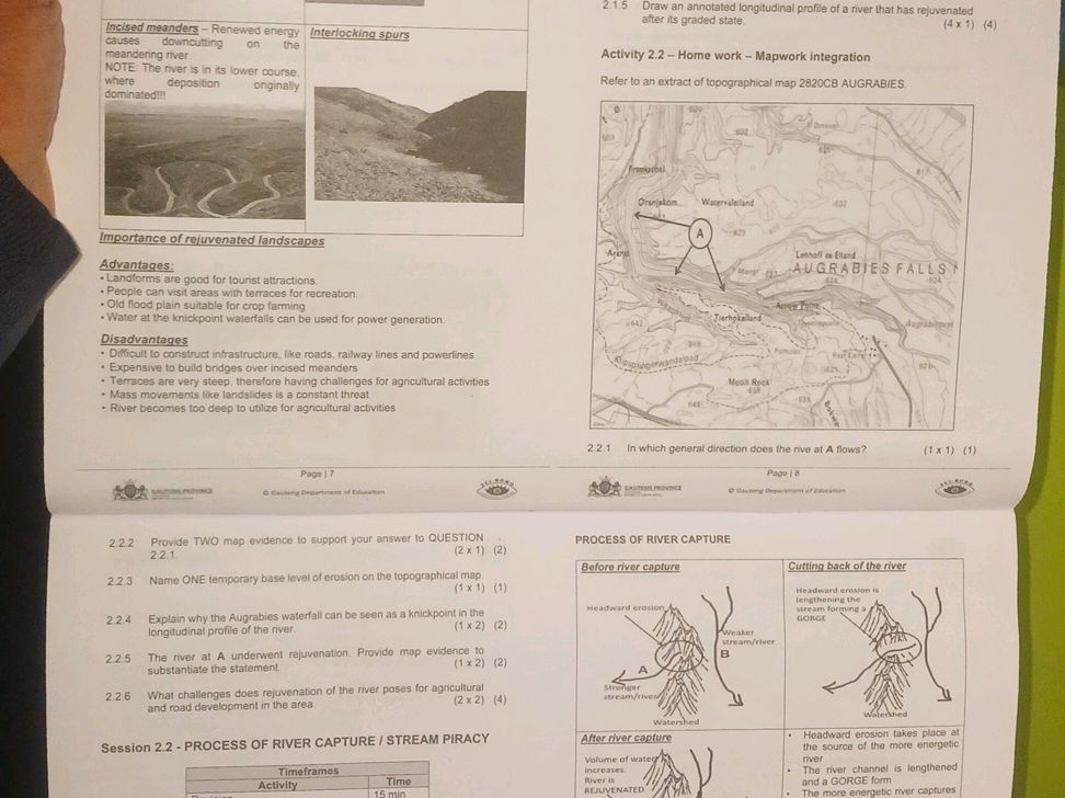 2.1.5 Draw an annotated longitudinal profile | StudyX