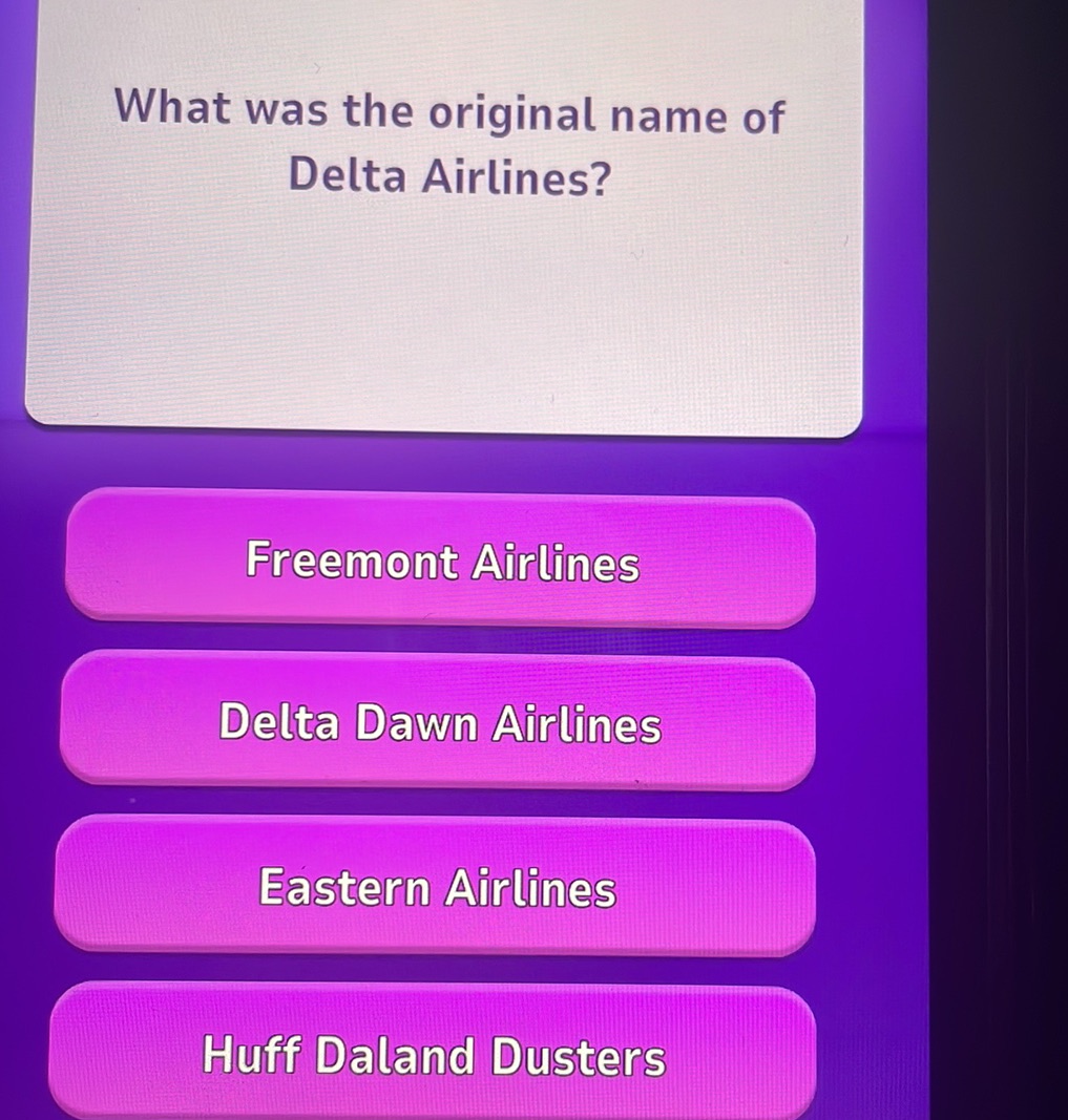 What was the original name of Delta