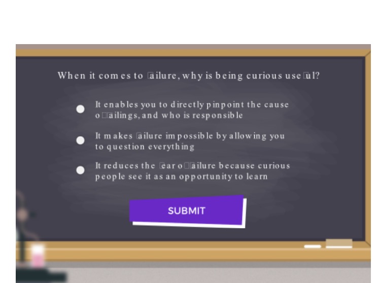 When it comes to failure, why is being | StudyX