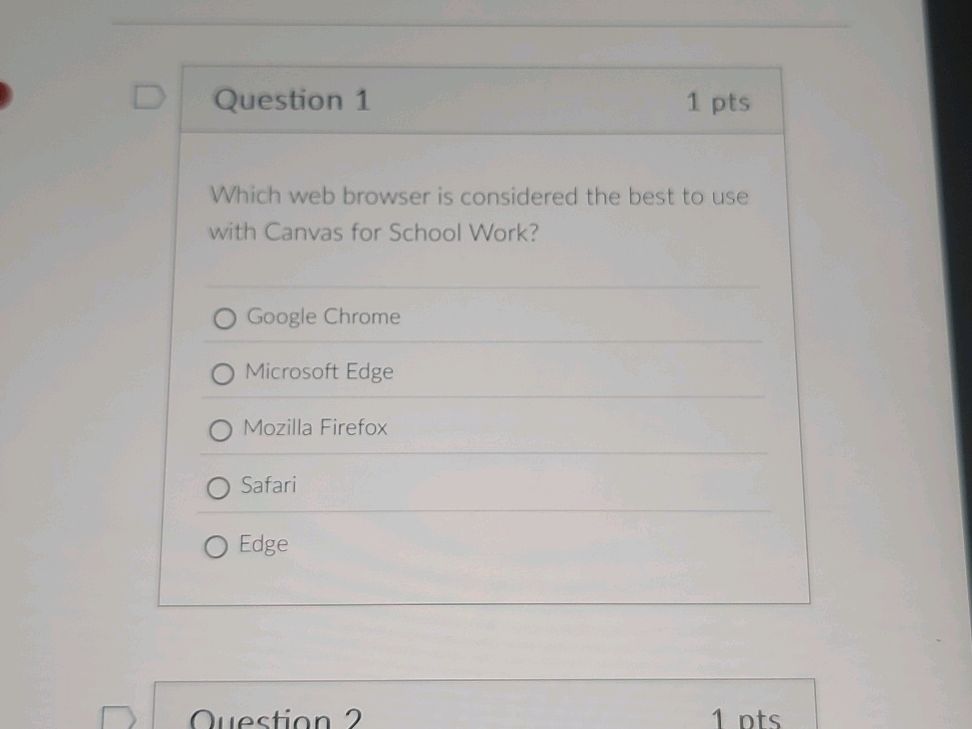 Which web browser is considered the best to | StudyX