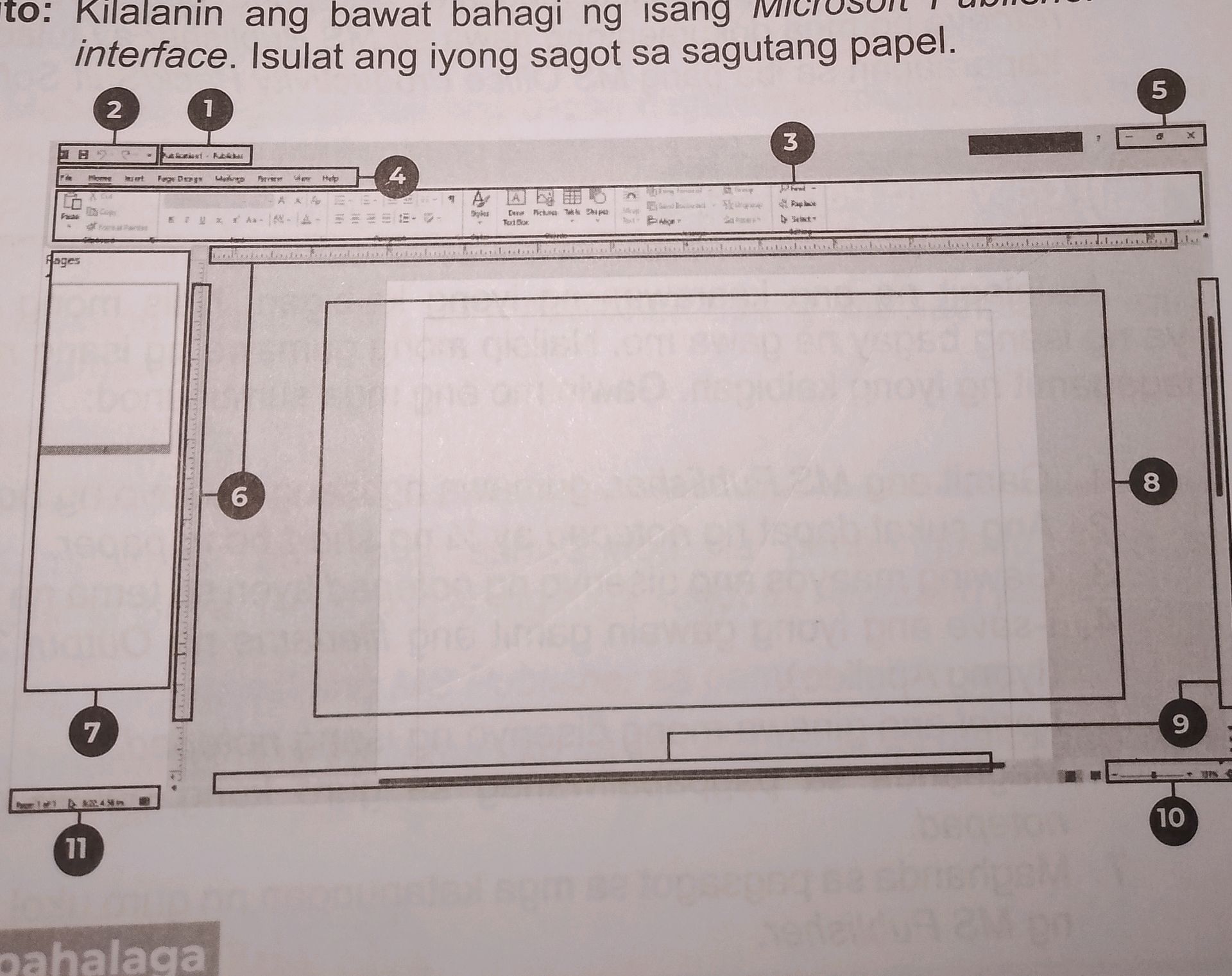 to: Kilalanin ang bawat bahagi ng isang | StudyX