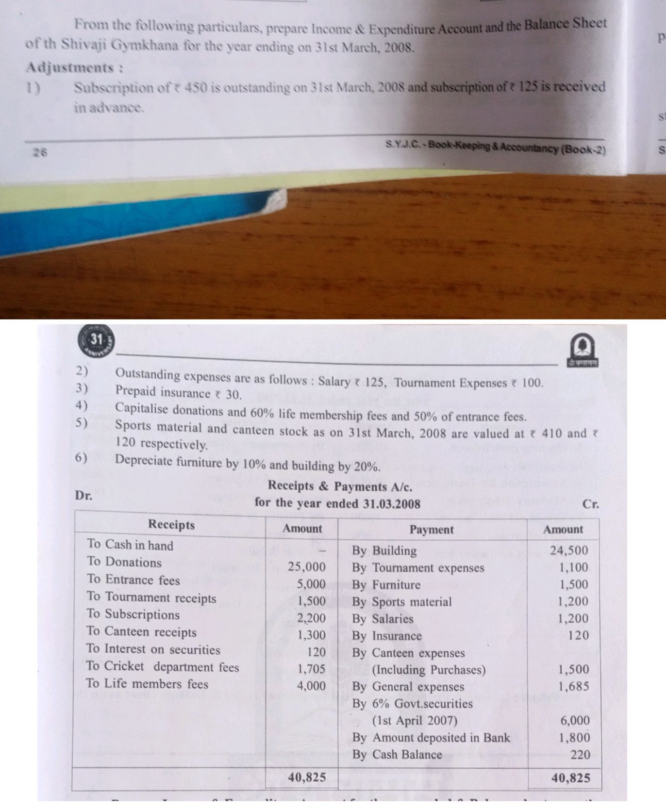 From the following particulars, prepare | StudyX