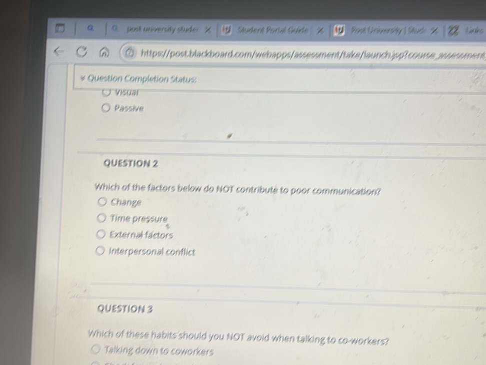 QUESTION 2 Which of the factors below do NOT | StudyX