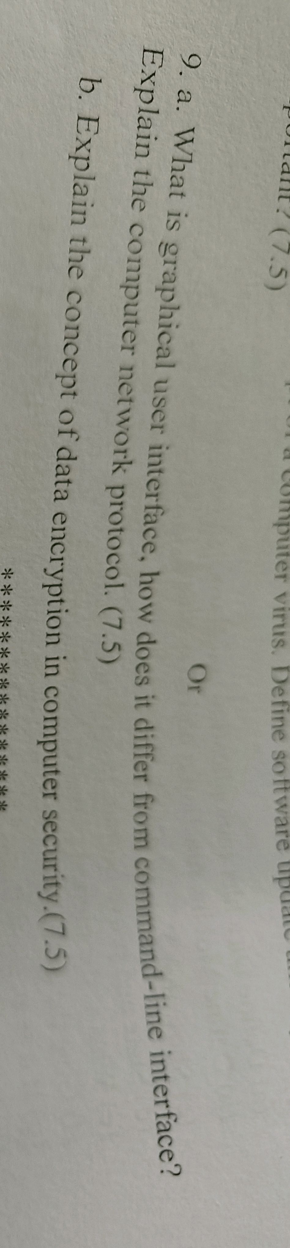 9. a. What is graphical user interface, how | StudyX
