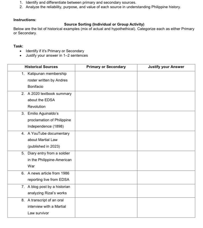 1. Identify and differentiate between | StudyX