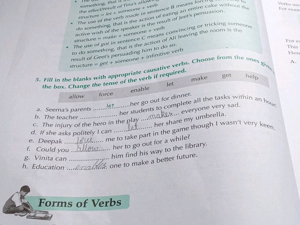 5. Fill in the blanks with appropriate | StudyX