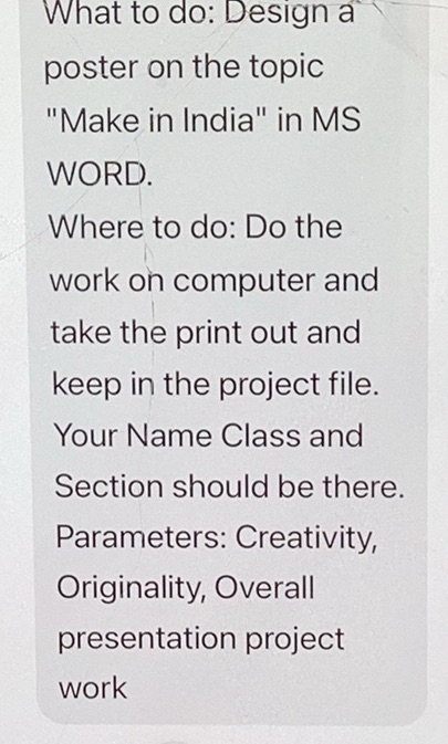 What to do: Design a poster on the topic | StudyX