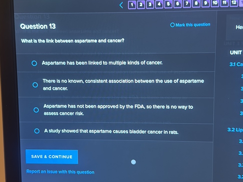 Question 13 What is the link between | StudyX