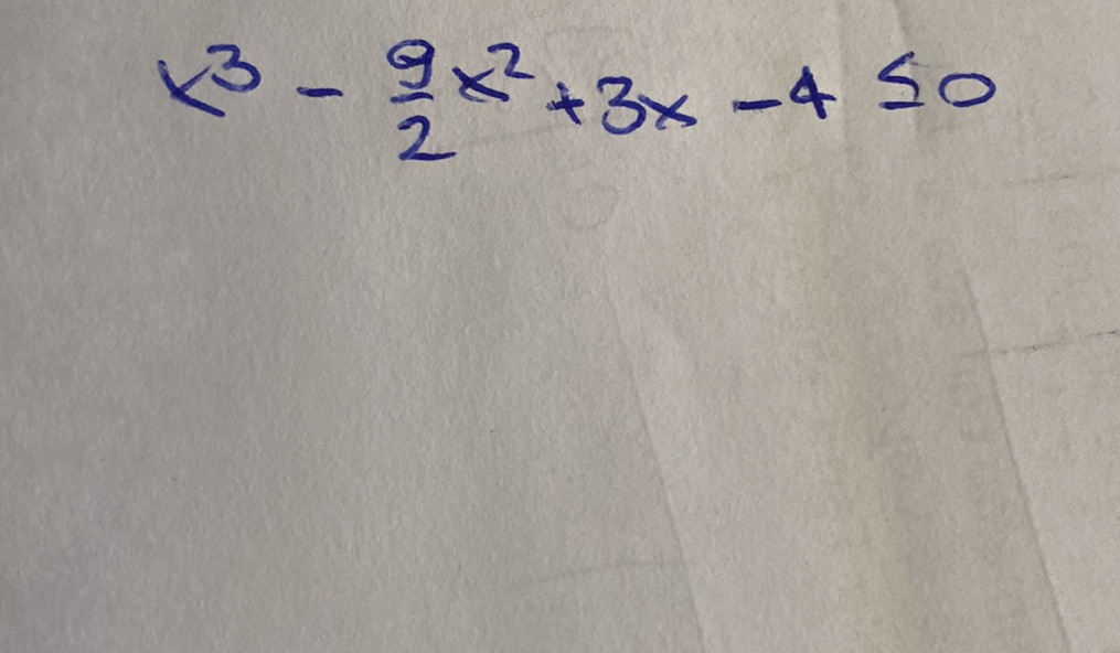 Solving Cubic Inequality: $x^3 - | StudyX