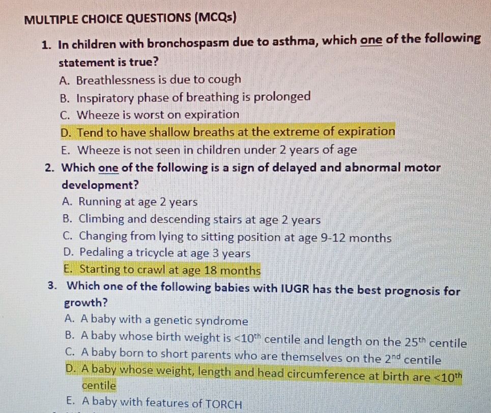 MULTIPLE CHOICE QUESTIONS (MCQs) 1. In | StudyX