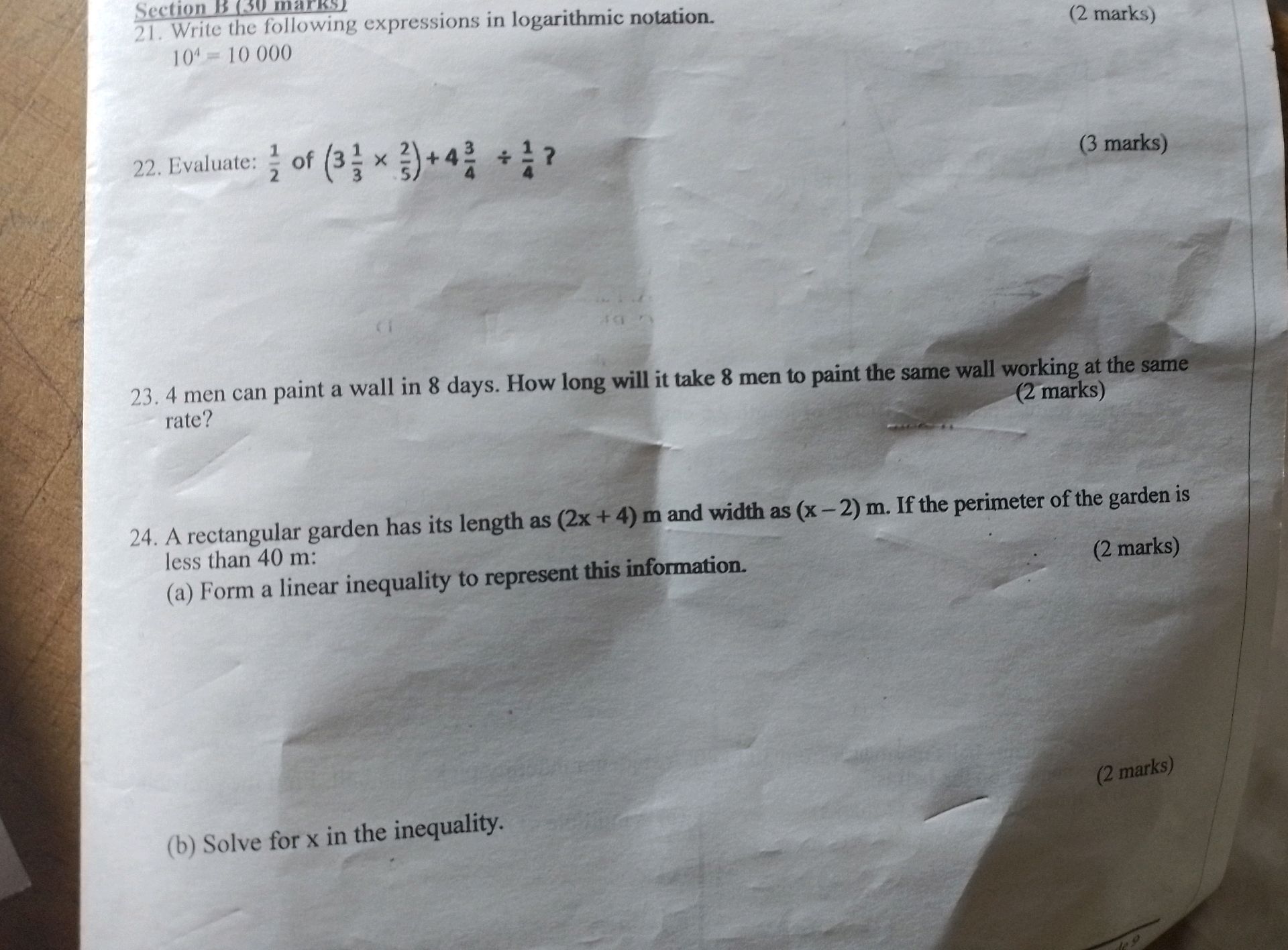 21. Write the following expressions in | StudyX