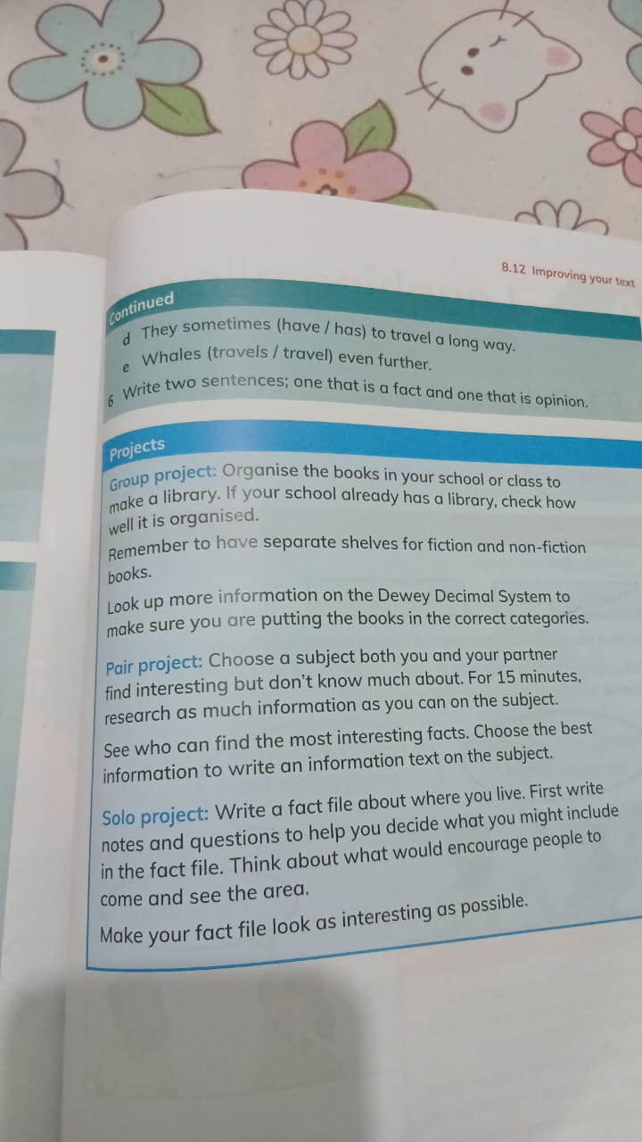 Then write the sentences in your notebook. | StudyX