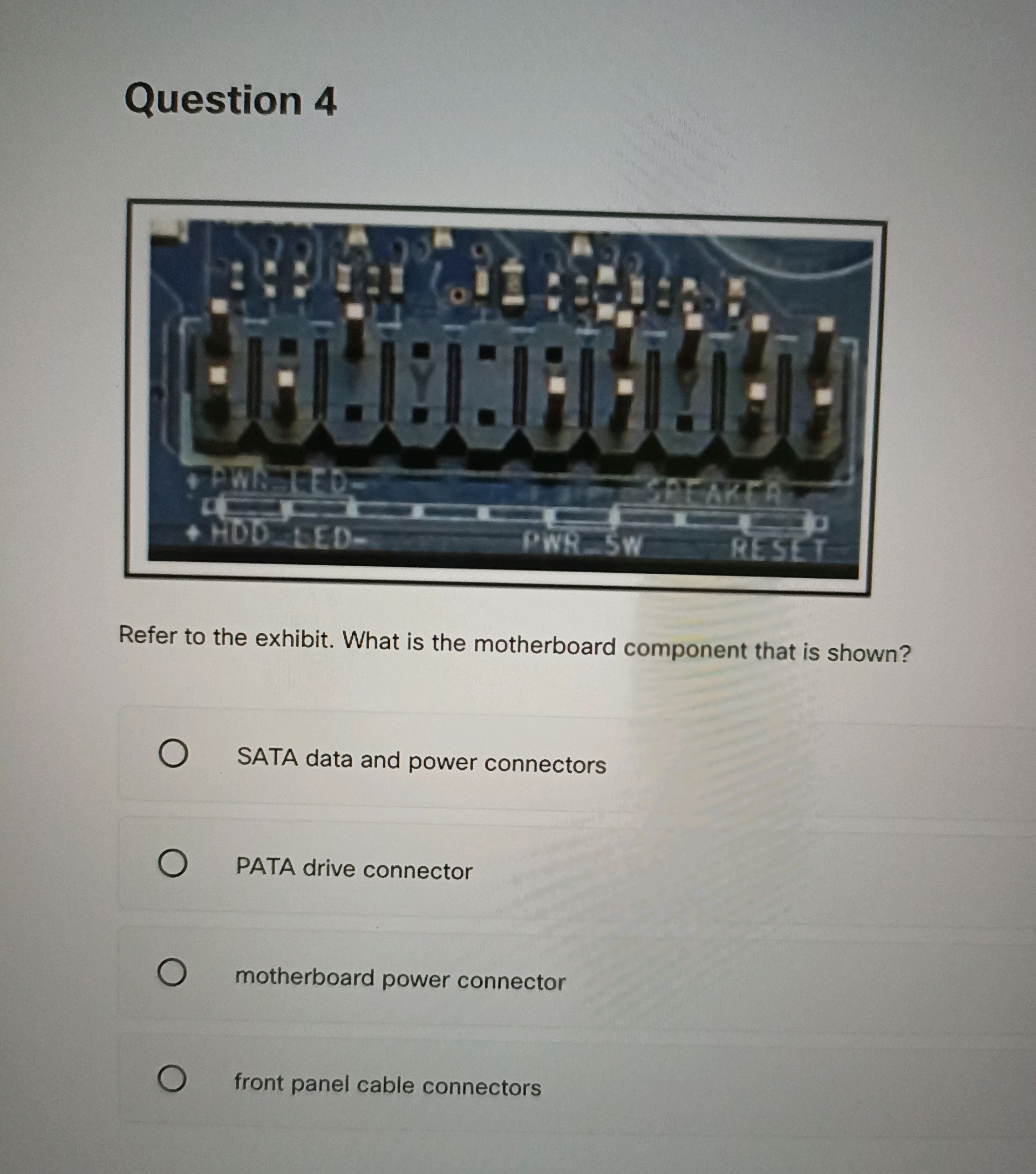 Refer to the exhibit. What is the | StudyX