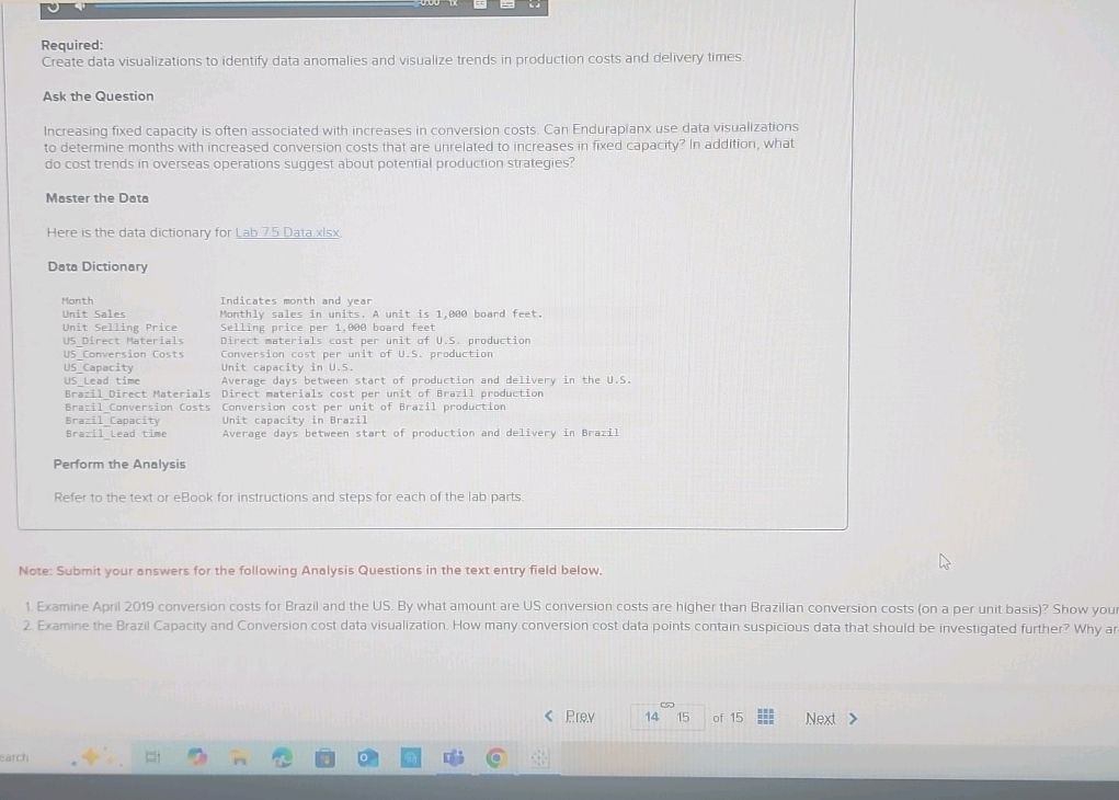 Required: Create data visualizations to | StudyX