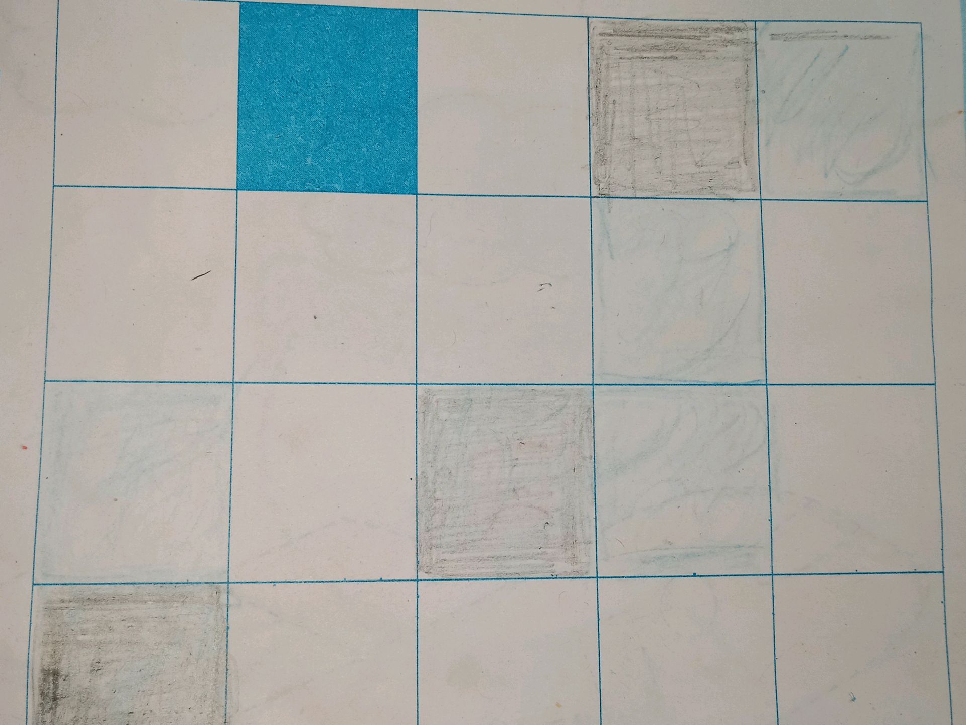 The image shows a grid with some squares | StudyX