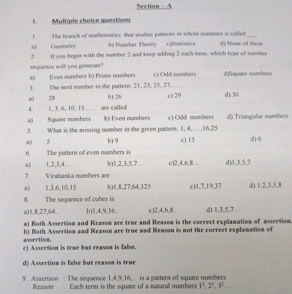 The branch of mathematics that studies | StudyX