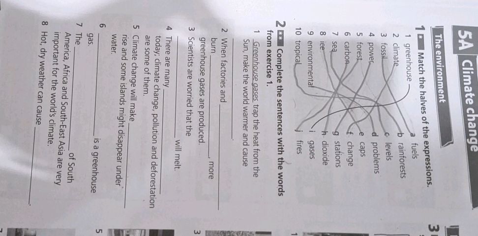 1 Match the halves of the expressions. 1 | StudyX