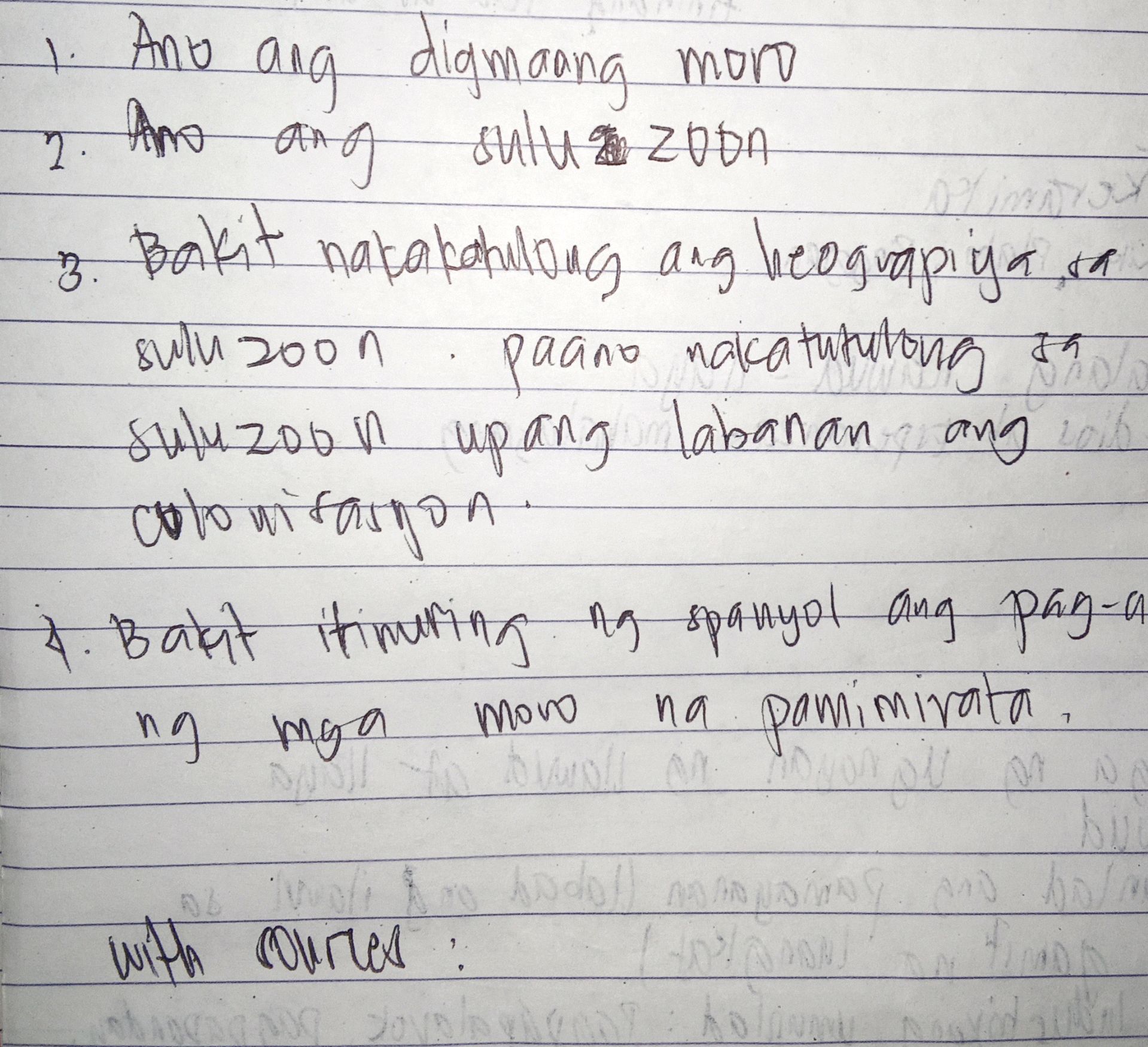 Ano ang digmaang moro 2. Ano ang sulu zoon