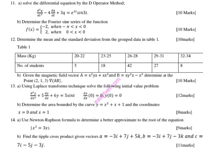 11. a) solve the differential equation by | StudyX