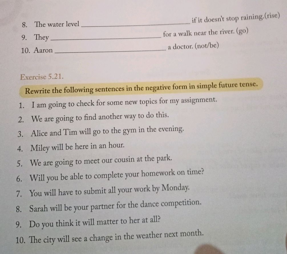 Rewrite the following sentences in the | StudyX