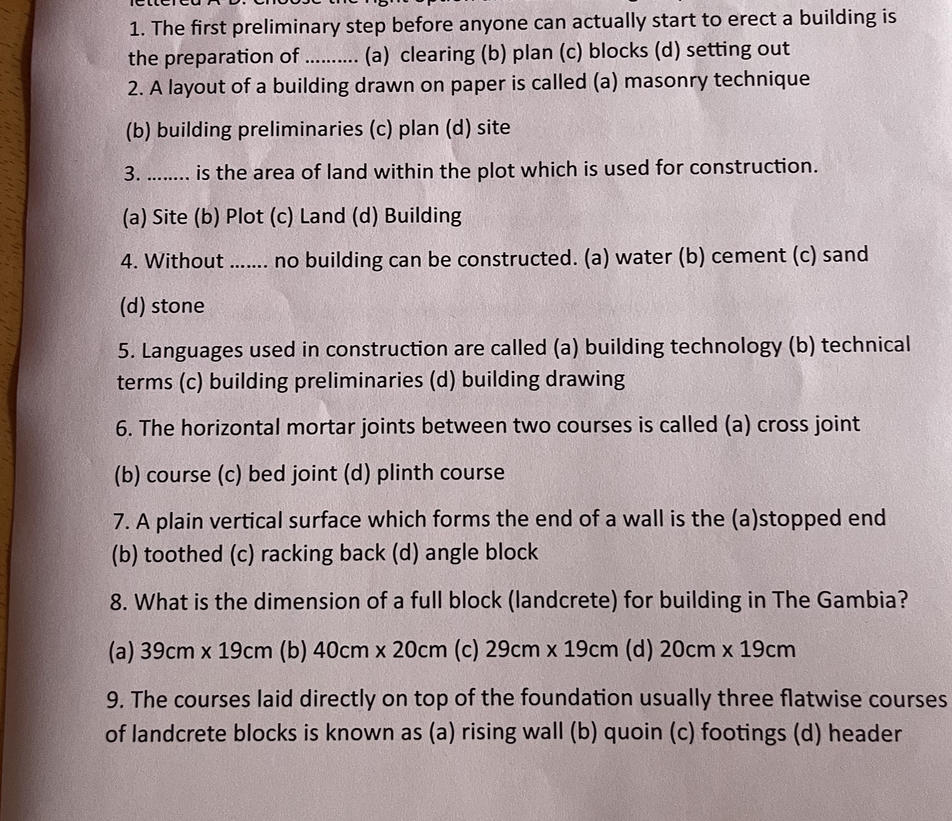 1. The first preliminary step before anyone | StudyX